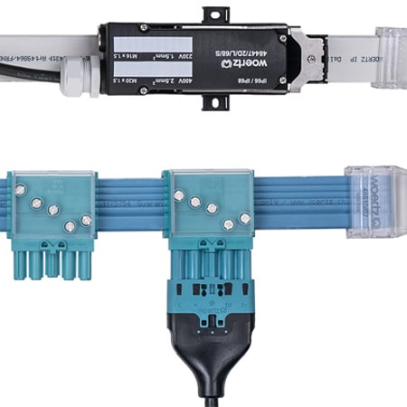 Flat cable system Dali - Electrical installation technology